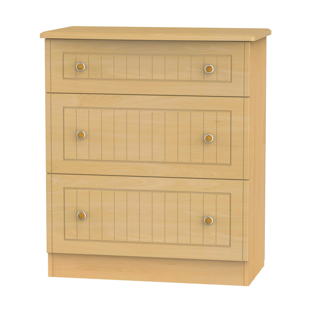Warwick 3 Drawer Deep Chest – Furniture Factory Portsmouth